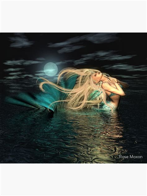 Siren Poster By Rosemoxon Redbubble