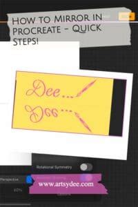 How To Mirror In Procreate Easy Methods To Follow Artsydee Drawing Painting