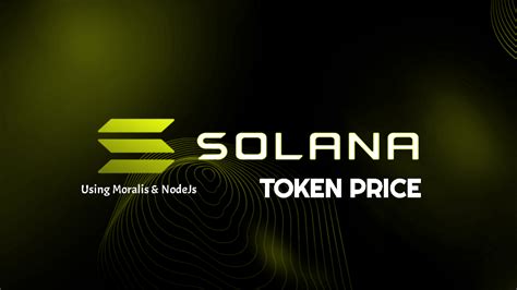 How To Get Solana Token Price Using Moralis Sdk Coinmonks