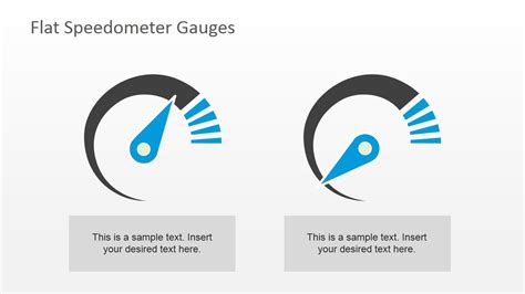Editable Speedometer Gauge Powerpoint Shapes Gauges