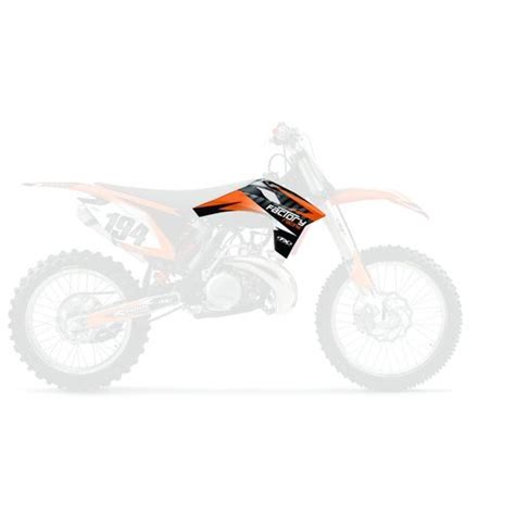 6995 Factory Effex Evo 9 Shroud Graphic Kit For Ktm Exc 943762