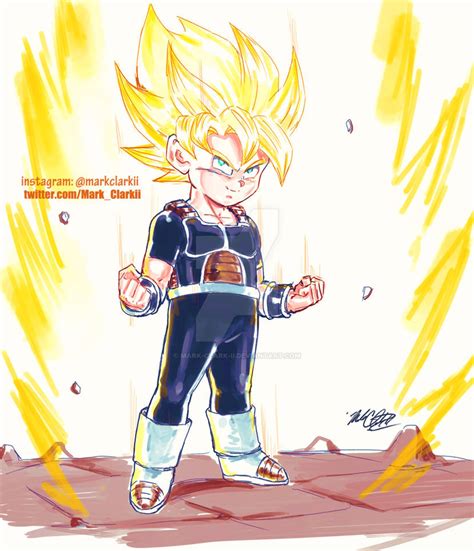 Ssj Goten Saiyan Armor By Mark Clark Ii On Deviantart