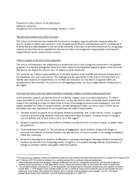 Research In The School Of Architecture Dalhousie University Download