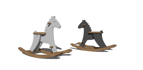 摇摇马模型摆件 By Wyl 制造 Makerworld