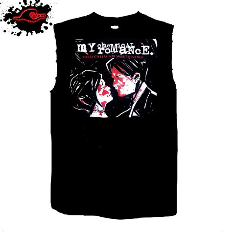 My Chemical Romance 3 Cheers For Sweet Revenge Frayed Cut Modified