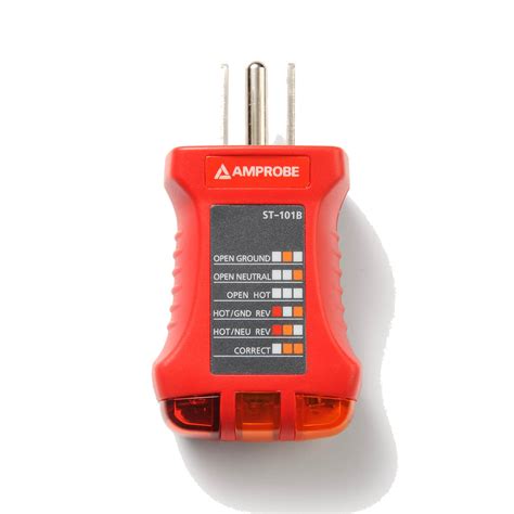 Amprobe St 101b Ac Socket Tester