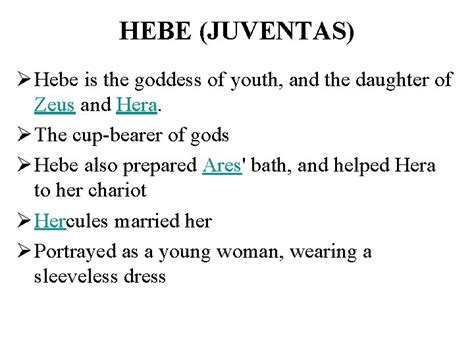 The Lesser Gods Of Olympus Eros Hebe Iris