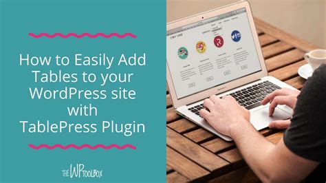 add a table to your wordpress site with tablepress plugin youtube
