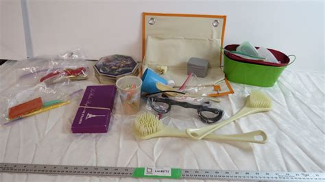 Assorted Brushes And Tins