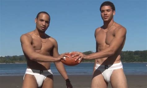 Light Skin Men Studs Tossing Ball