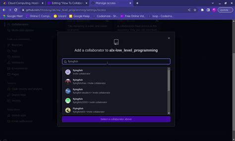 how to collaborate on a github repository quick博客