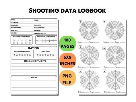 Shooting Data Logbook Graphic By Imran178358 · Creative Fabrica