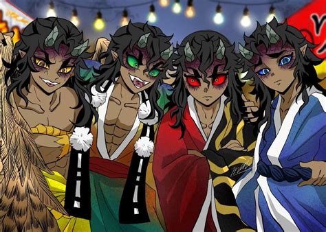🦅🌿💢💧 Hantengu Clones Modern Au Hantengu Clones School Au Upper Moon