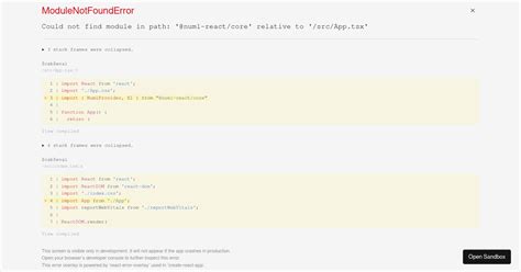 Create React App Forked Codesandbox