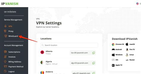 wireguard® app ios setup ipvanish