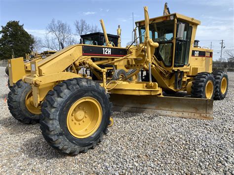 1996 Cat 12h Motor Grader J M Wood Auction Company Inc
