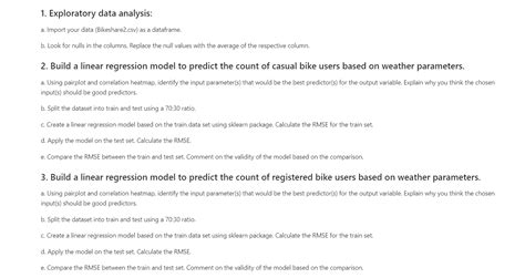 1 Exploratory Data Analysis A Import Your Data