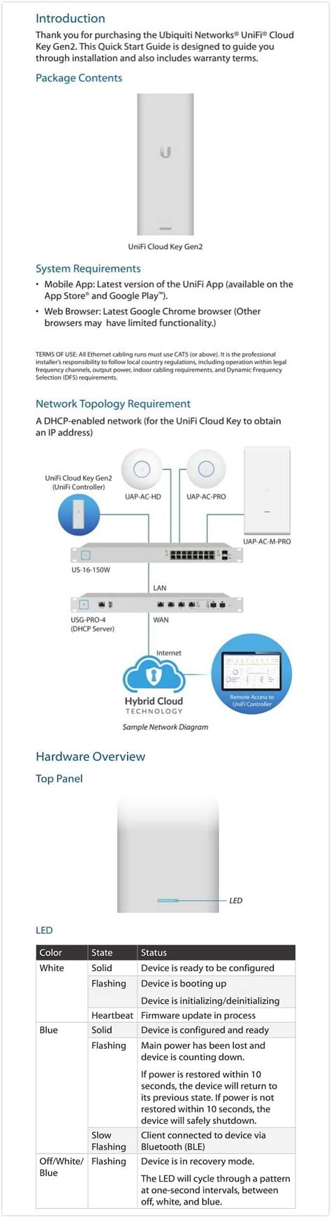 Ubiquiti Unifi Uck G2 Cloud Key Gen2