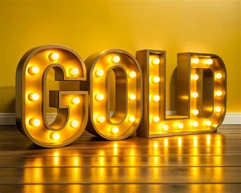 3d Effect Glow Text Front Colorful Premium Ai Generated Image