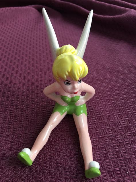 Disney Tinkerbell Pouting Defiant Tinkerbell Porcelain Figurine Classic Antique Price Guide