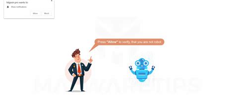 Remove Click Allow To Verify That You Are Not A Robot Pop Up Scam