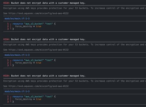 Trivy Terraform Config Scan Duplicating Results When Using Terraform Modules · Issue 2962