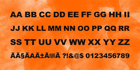 Rust Never Sleeps Font Fonts