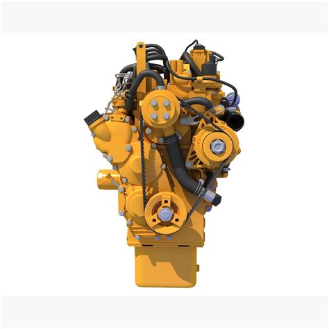 Diesel Engine 3d Model Download Engine On