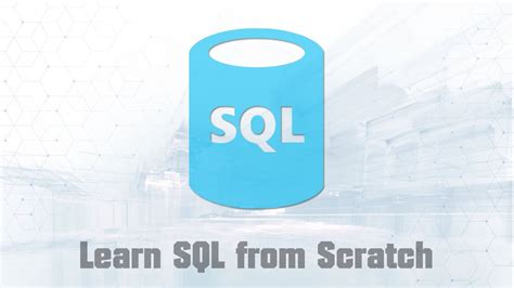Learn SQL from Scratch: Go from Zero to Hero - YouTube