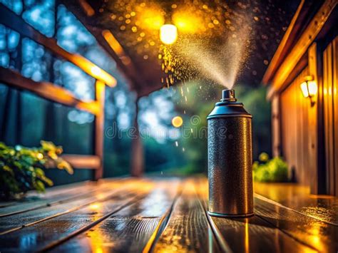 Effective Nighttime Insect Repellent A Closeup View Of A Portable Bug