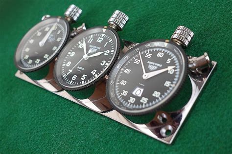 No Reserve Heuer Master Time Monte Carlo And Sebring Dash Timers For