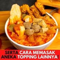 Kelas Masak Online Seblak Ala Bandung