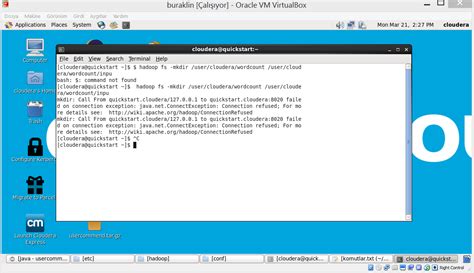 Hadoop Connection Refused To Quickstartcloudera8020 Stack Overflow