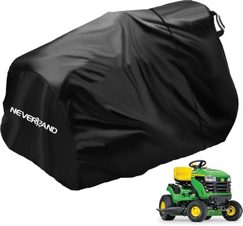 Neverland Riding Lawn Mower Cover Lawn Tractor Cover With Drawstring And Storage Bag