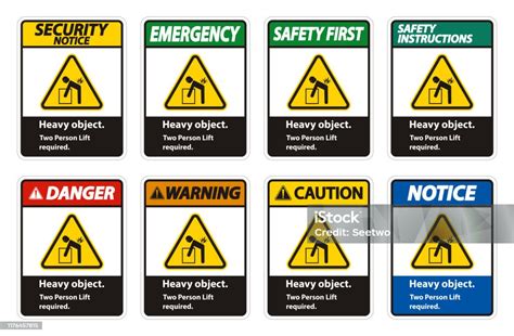 무거운 물체 흰색 배경에 두 사람이 리프트 필요한 기호 격리 0명에 대한 스톡 벡터 아트 및 기타 이미지 0명 개념 나름 Istock