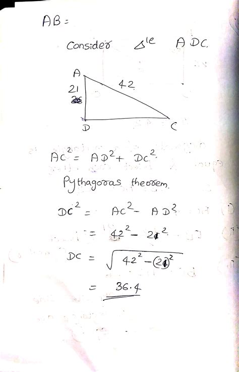 [solved] each quadrilateral below is a rectangle find the missing