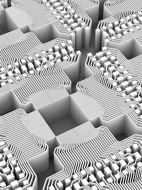 Quantum Computer Electronic Circuitry Stock Image F012 9116 Science Photo Library