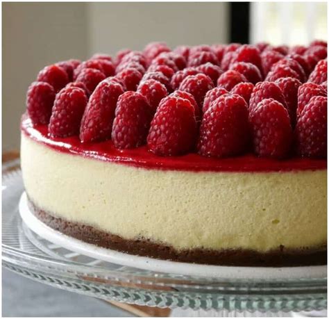 Raspberry Cheesecake Recipe Awesome Cuisine