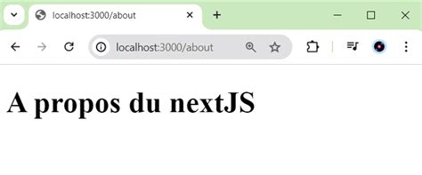 Projet Nextjs Démarrer Facilement