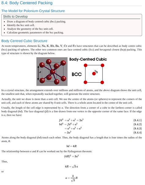 84 Body Centered Packing Chemistry Libretexts