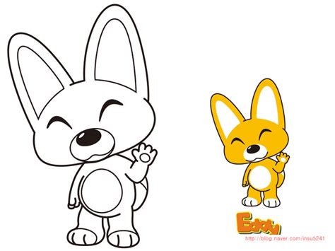 뽀로로 색칠공부 파일 프린트 14종 파일다운 네이버 블로그 겨울왕국 색칠놀이 유아 미술 색칠책