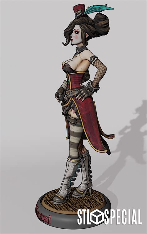Mad Moxxi From Borderlands 3d Print Stl Files Bring The Queen Of