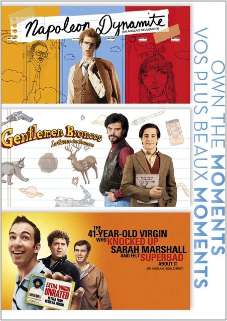 Gentlemen Broncos Napoleon Dynamite 41 Year Old Virgin Dvd 72 80