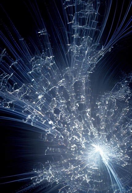 Premium Ai Image Quantum Entanglement In The Form Of Multicolored Intersecting Waves Ai Generated