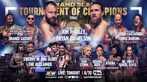 AEW Dynamite: Grand Slam (9/21/22) Results: 5 Title Matches Including Jon Moxley vs. Bryan ...