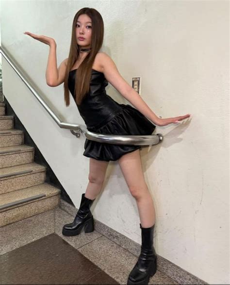 Yoonchae Yoonchaekatseye Katseye Poses For Pictures Instagram