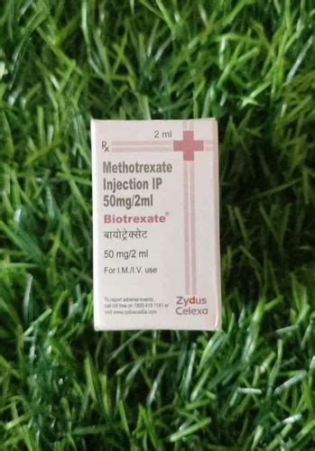 Methotrexate Injection Ip 50mg Ml Biotrexate 50mg 2 Ml At ₹ 68 Piece Methotrexate Injection