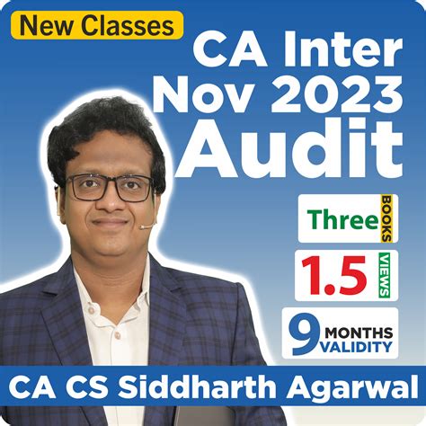 Ca Audit Siddharth Agarwal Classes