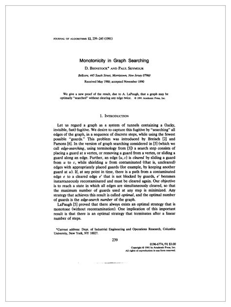 Monotonicity In Graph Searching Cs Ucsb Fill Out And Sign Online Dochub