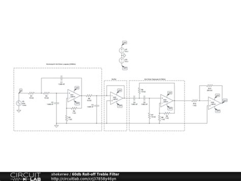 60db Roll Off Treble Filter Circuitlab
